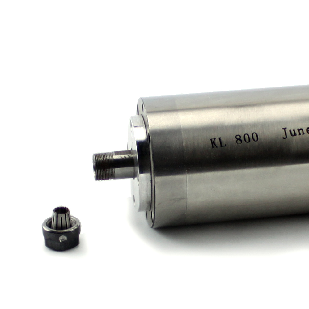 800W 1HP CNC Milling Spindle, ER11 Chuck (KL-800), Water Cooling