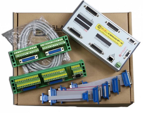 CSMIO/IP-S – 6 Axis Ethernet Motion Controller (STEP/DIR) with Connectors for Mach3, Mach4