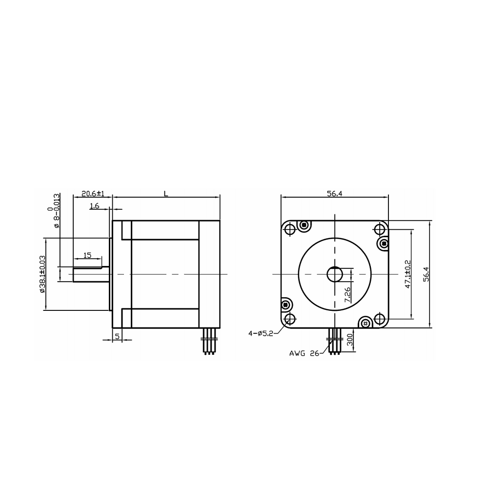 Stepper Motor Drawing Stepper Motor Drawing
