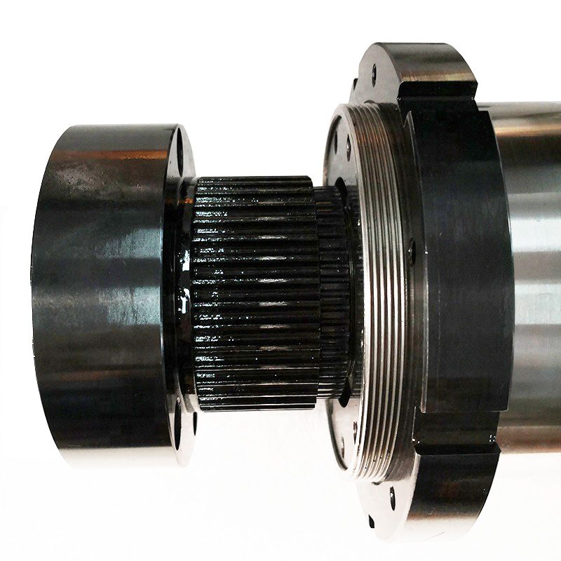 A2-4 6000RPM, OD 150mm, belt drive lathe turning spindle with three ...