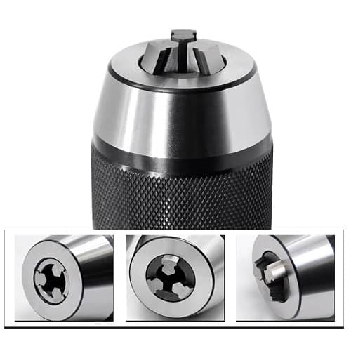 Collet Chuck CNC Keyless Drill Chuck 1/2” for HAAS CAT40 APU13